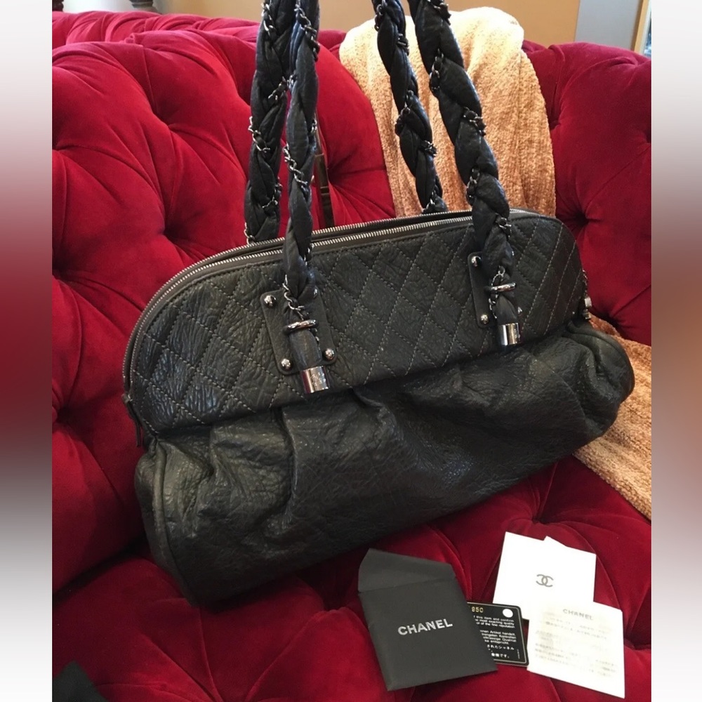 Chanel Slate Xl Lady Braid Collection. Authentic - Gem